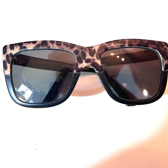 Dolce & Gabbana | Accessories | Dolce Gabbana Polarized Leopard Print ...